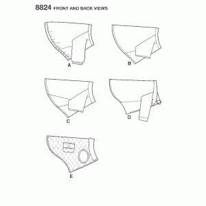 Simplicity 8824 Dog Coats in Three Sizes - Sew Irish