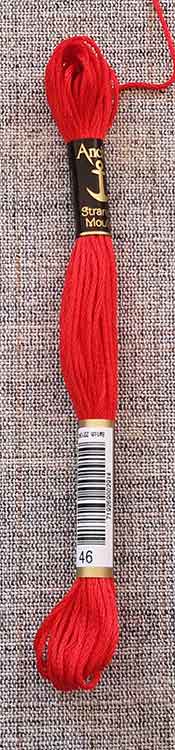 Anchor Stranded Cotton, 8m skein (reds) - Sew Irish