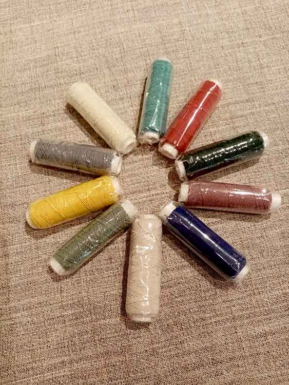 Shirring elastic, 20m (assorted colours) - Sew Irish