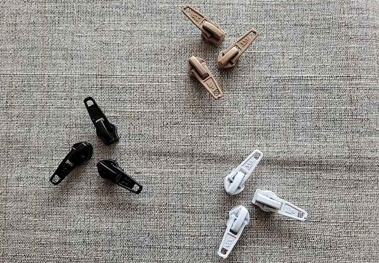 6mm Zip Puller (sold with zip by the metre) - Sew Irish
